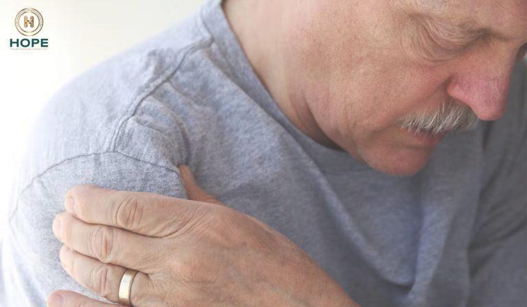 The way to do physical therapy when the muscles are inflamed.